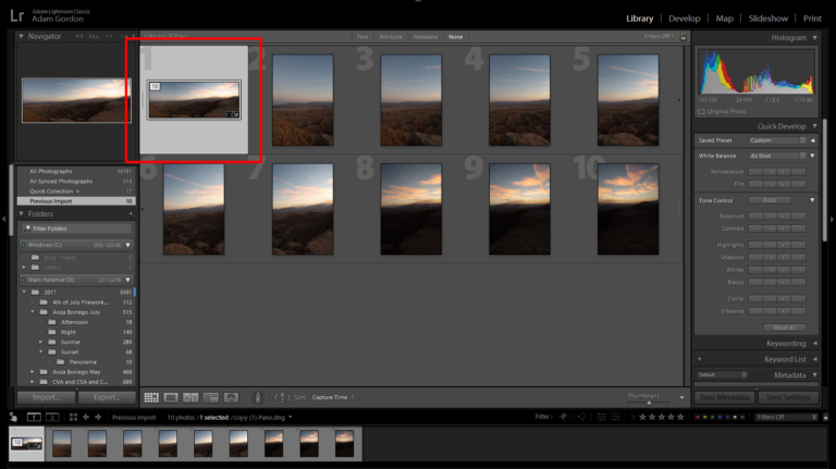 How to Shoot Panoramas to Create Amazing Landscape Images! - Adam's ...